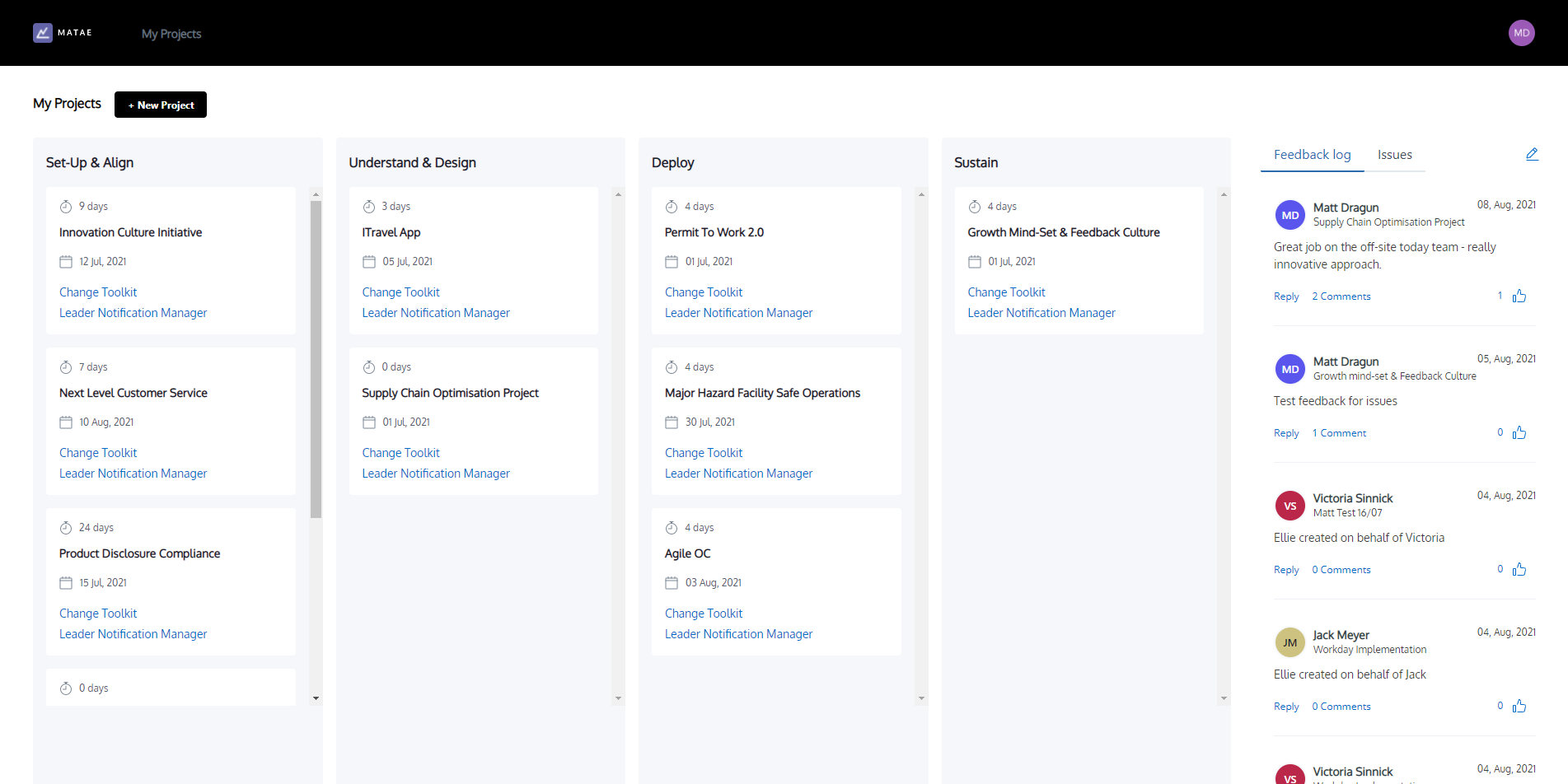 Matae | Change Management Software